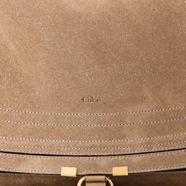 Chloé Marcie Sue Large Hobo Bag - Nude