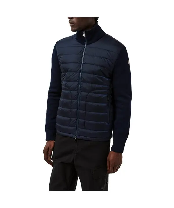 Moncler Wool Zipper Coat