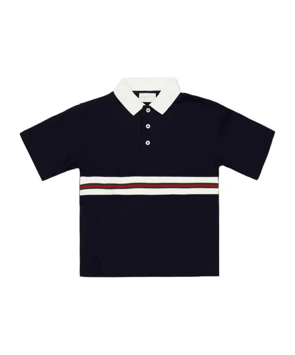 Gucci Short-sleeved Polo Shirt
