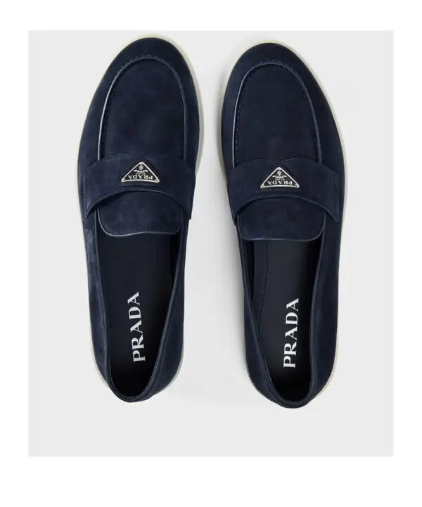 Prada Logo Loafers