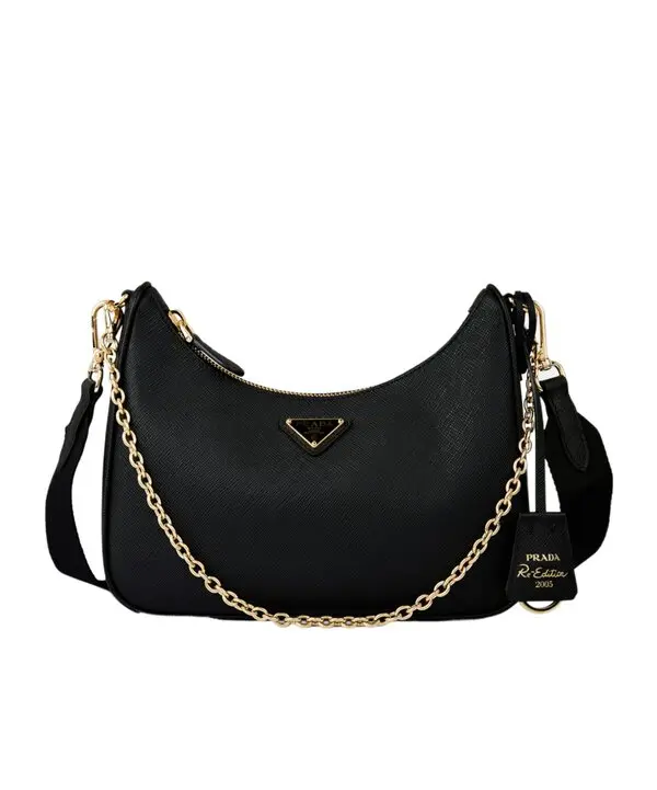 Prada Re-edition 2005 Logo Shoulder Bag