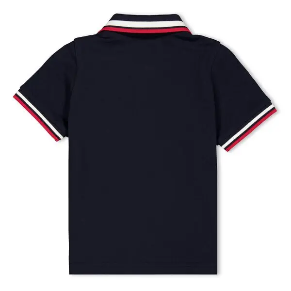 Moncler Short Sleeve Polo Shirt - Black