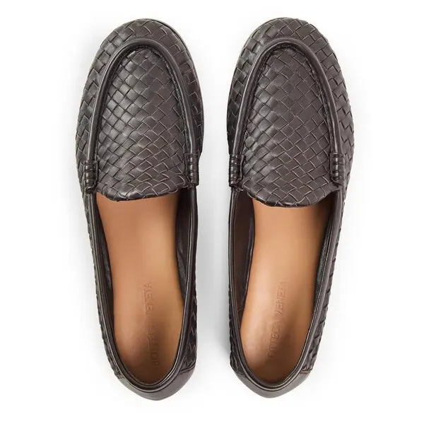 Bottega Veneta Woven Leather Loafers