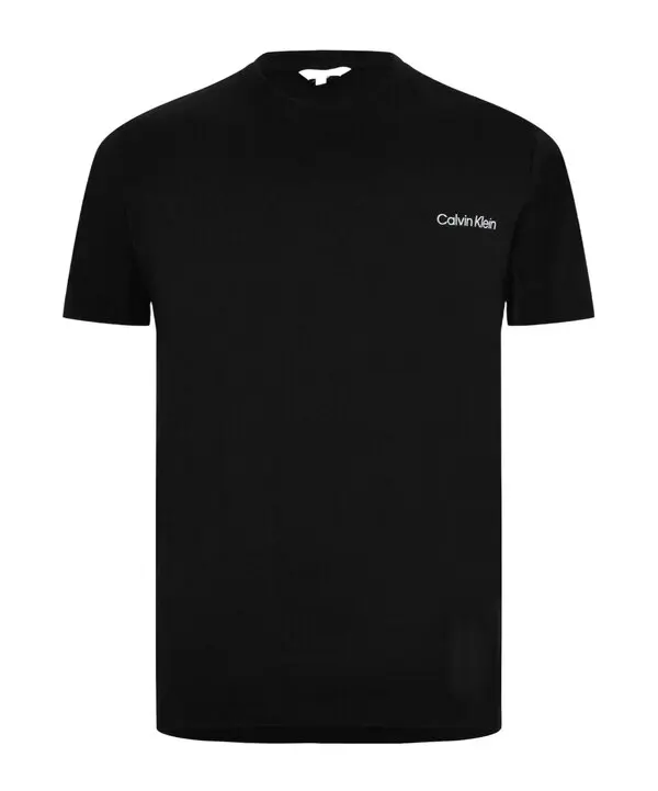 Calvin Klein Fashionable Casual Crew Neck T-shirt - Black