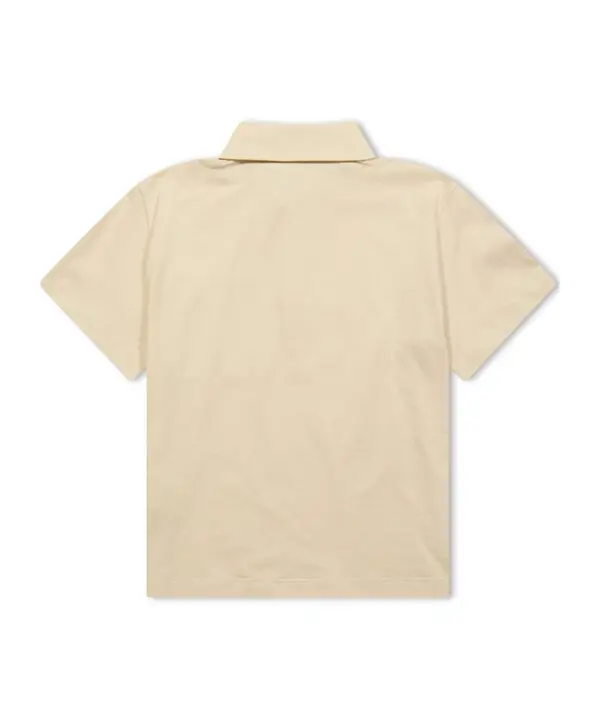 Fendi Logo Detail Short Sleeve Polo Shirt