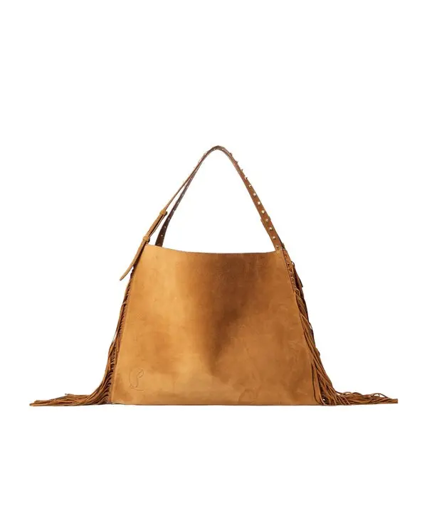 CHRISTIAN LOUBOUTIN Suede Tote Bag