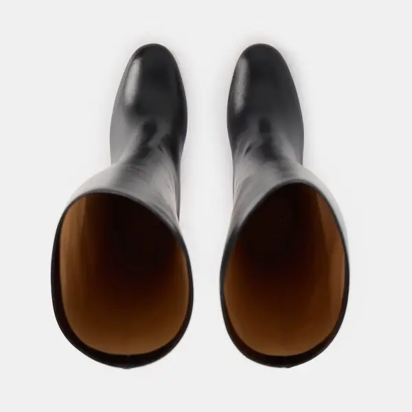 CHRISTIAN LOUBOUTIN Knee-high Block Heel Boots
