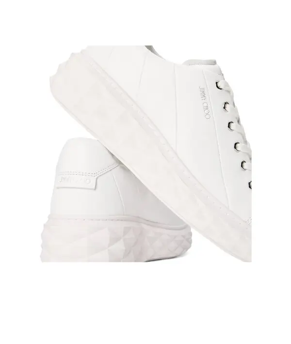 JIMMY CHOO Low-top Laced Casual Skate Shoes