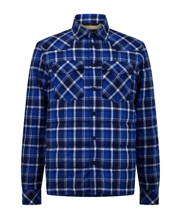 Moncler Shirt-style Jacket - Blue