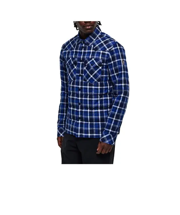 Moncler Shirt-style Jacket - Blue