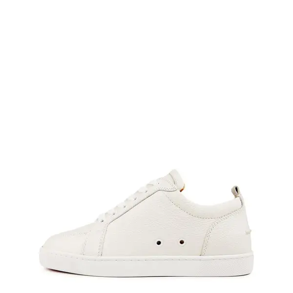 CHRISTIAN LOUBOUTIN Black Leather Sneakers