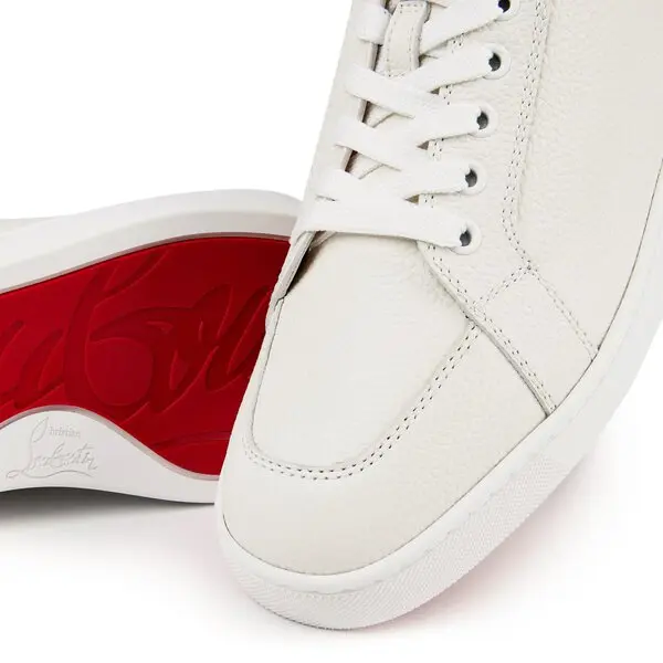 CHRISTIAN LOUBOUTIN Black Leather Sneakers