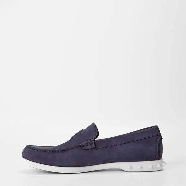 CHRISTIAN LOUBOUTIN Suede Tassel Loafers