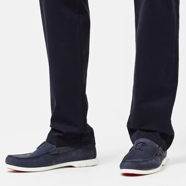 CHRISTIAN LOUBOUTIN Suede Tassel Loafers