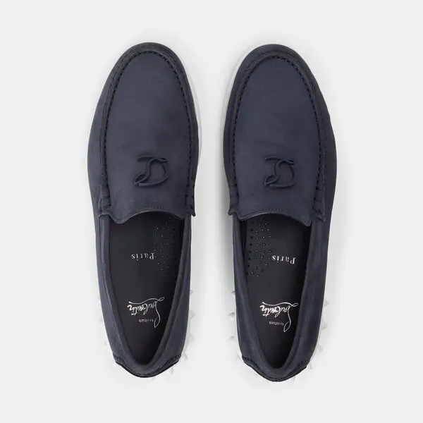 CHRISTIAN LOUBOUTIN Suede Tassel Loafers