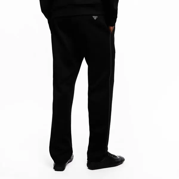 Prada Solid Straight Leg Pants