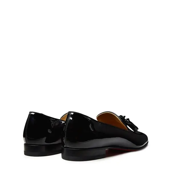 CHRISTIAN LOUBOUTIN Patent Leather Loafers With Tassel Detail