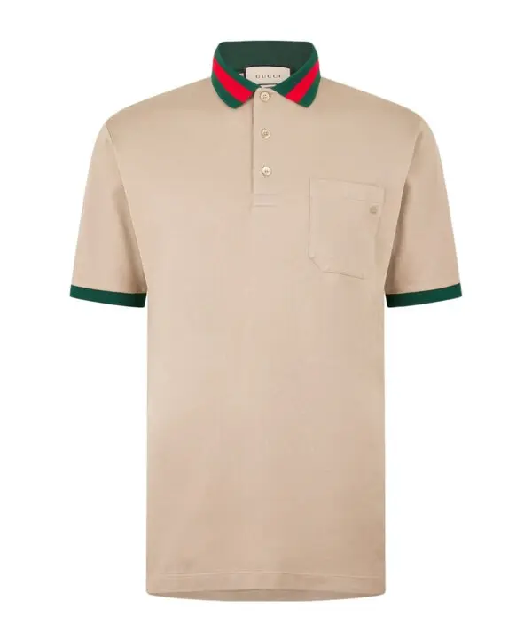 Gucci Short-sleeved Polo Shirt