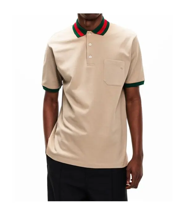 Gucci Short-sleeved Polo Shirt