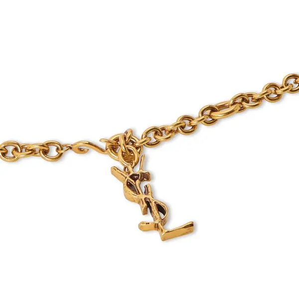 Saint Laurent Thin Chain Belt