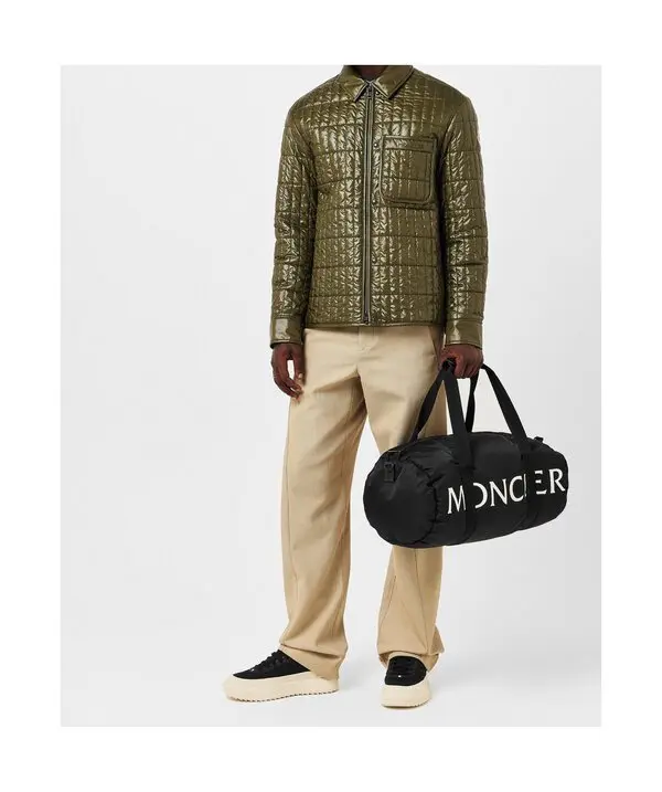 Moncler Low Top Sneakers With Quilted And Paneled Upper