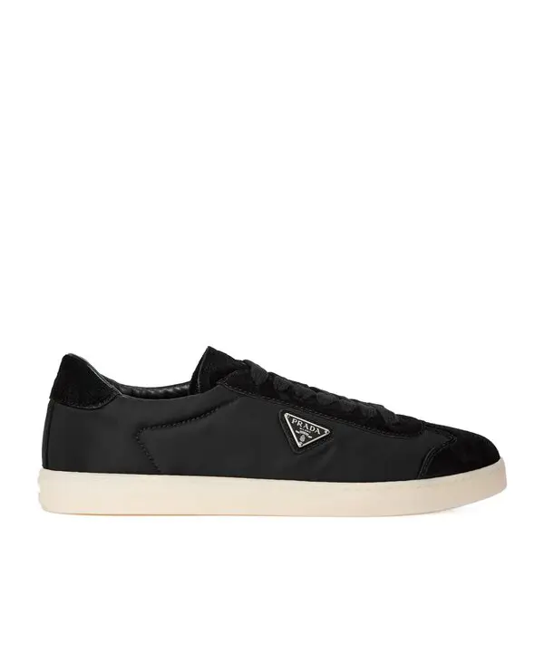 Prada Low-top Sneakers With Triangle Logo