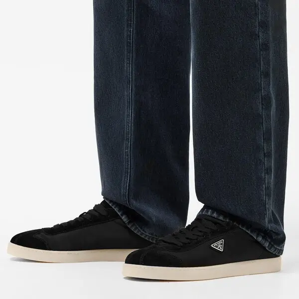 Prada Low-top Sneakers With Triangle Logo
