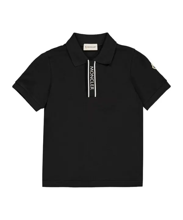Moncler Short Sleeve Logo Polo Shirt