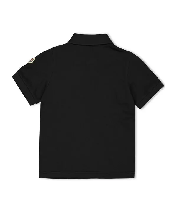 Moncler Short Sleeve Logo Polo Shirt