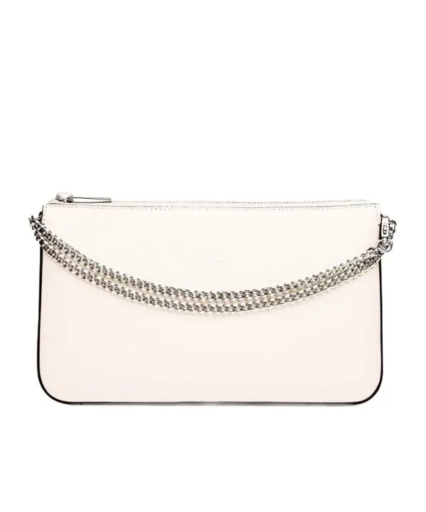 CHRISTIAN LOUBOUTIN Minimalist Chain Handbag - White