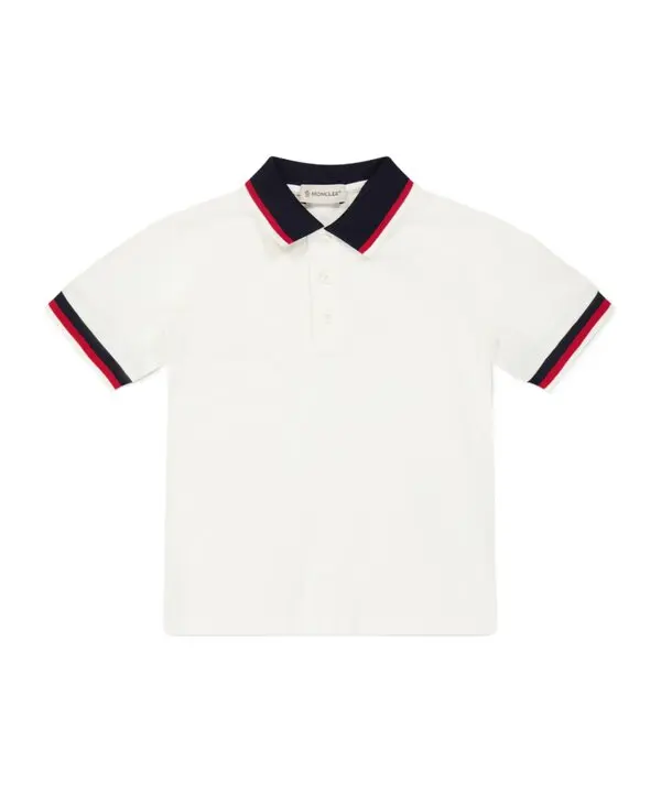 Moncler Logo Short Sleeve Polo Shirt