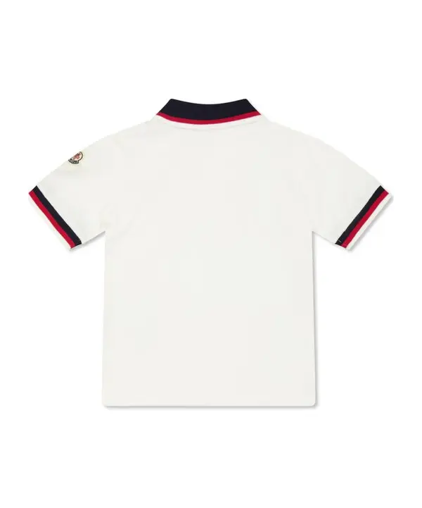 Moncler Logo Short Sleeve Polo Shirt