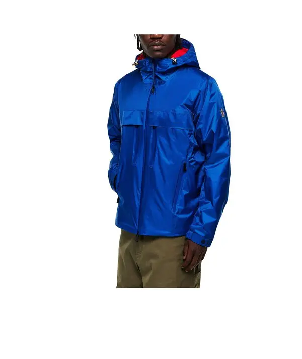 Moncler Hooded Jacket With Zippered Pockets