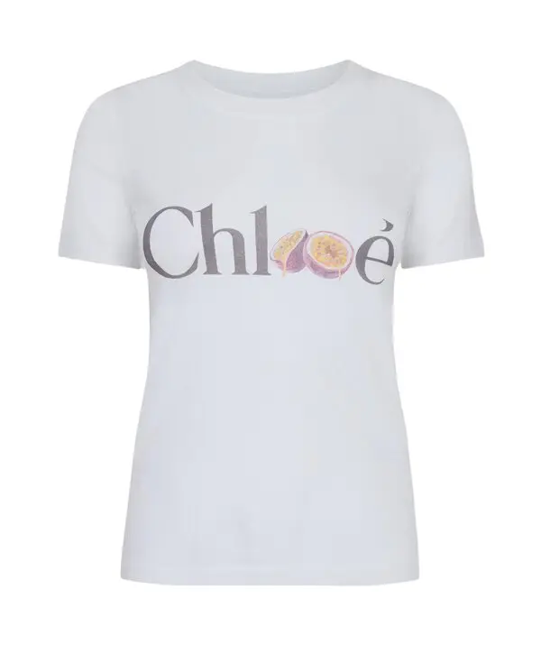 Chloé Logo T-shirt - White