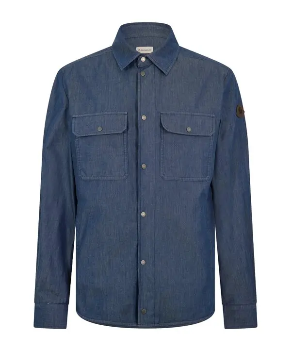 Moncler Denim Button-down Overshirt
