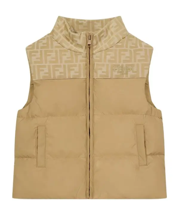 Fendi Logo Sleeveless Vest