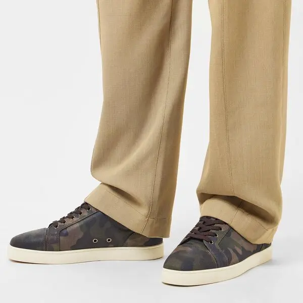 CHRISTIAN LOUBOUTIN Camouflage Low-top Sneakers - Multicolor