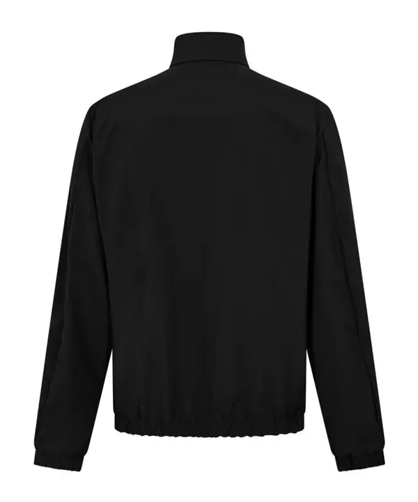 Moncler Logo Patch High Neck Zip-up Jacket