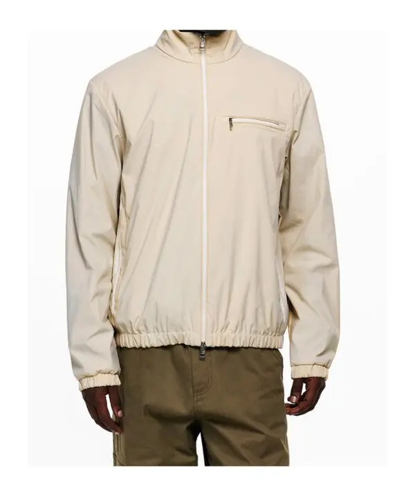 Moncler Logo Patch Casual Jacket