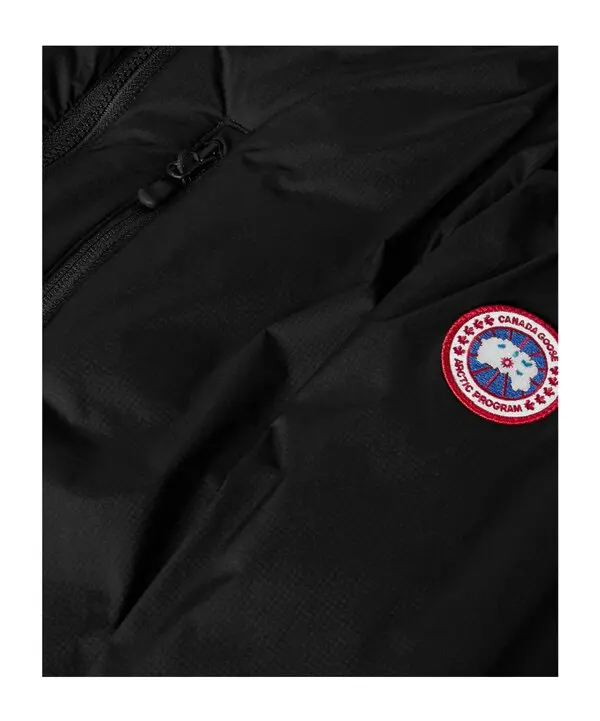 Canada Goose Stand Collar Padded Jacket With Chest Zipper Pocket And Arm Logo Patch