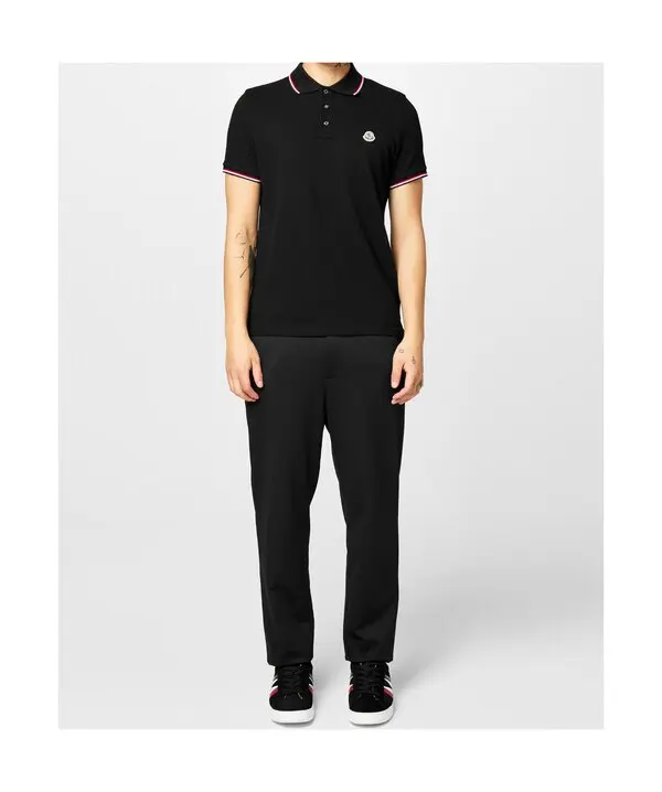 Moncler Logo Short Sleeve Polo Shirt