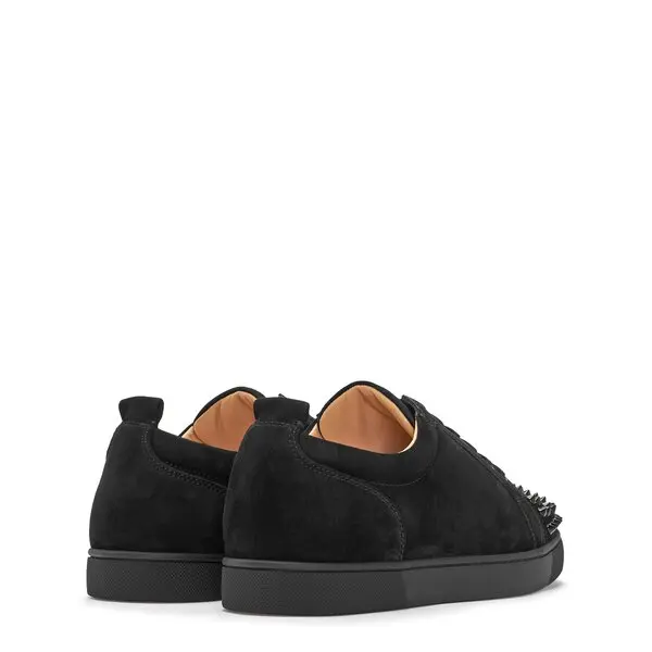 CHRISTIAN LOUBOUTIN Suede Studded Low Top Sneakers