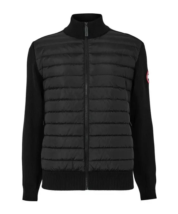 Canada Goose Hybridge Zip Jacket With Down Paneling