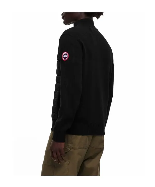 Canada Goose Hybridge Zip Jacket With Down Paneling