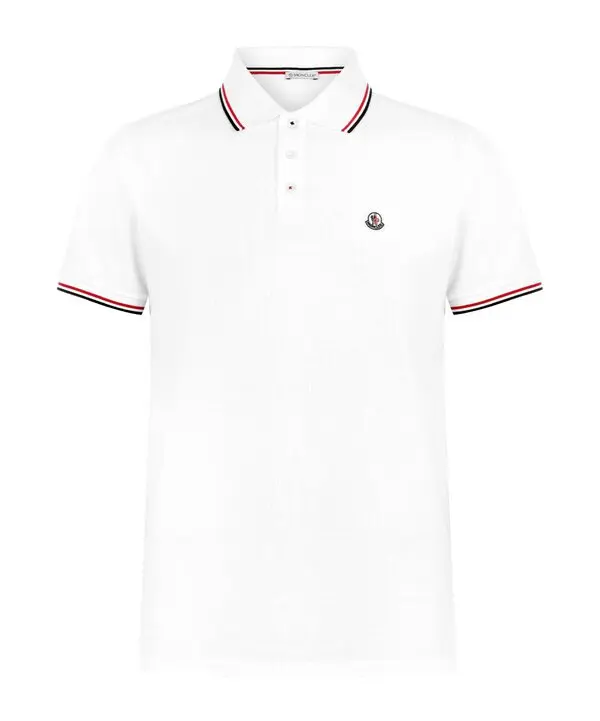 Moncler Logo Short Sleeve Polo Shirt