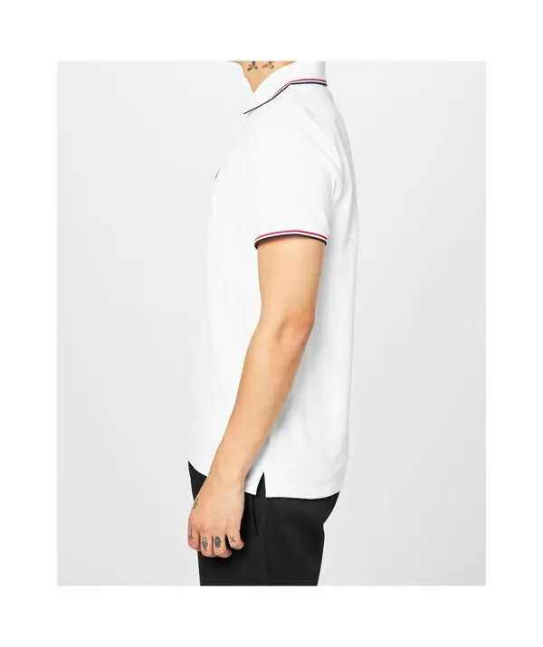 Moncler Logo Short Sleeve Polo Shirt
