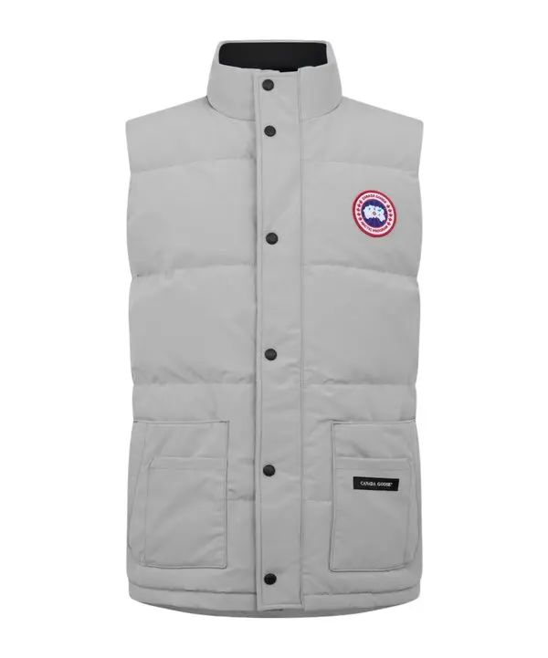 Canada Goose Puffer Vest With Logo Patch