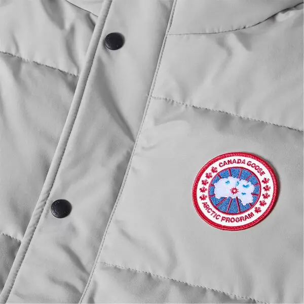 Canada Goose Puffer Vest With Logo Patch