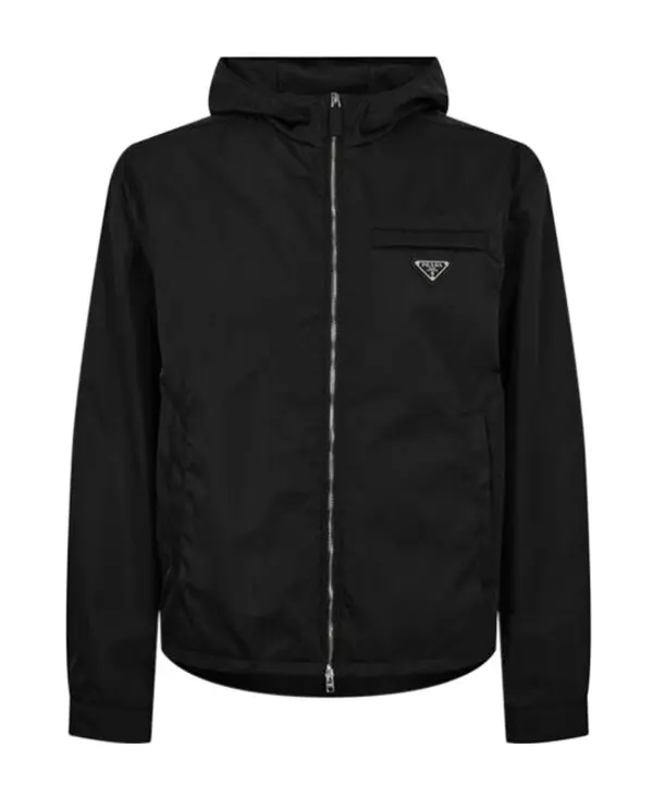 Prada Hooded Long-sleeved Jacket