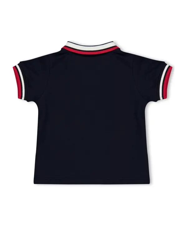 Moncler Logo Short Sleeve Polo Shirt